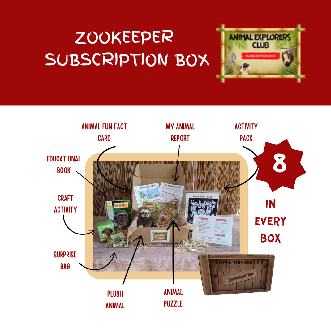 Zookeeper Subscription Box by Animal Explorers Club