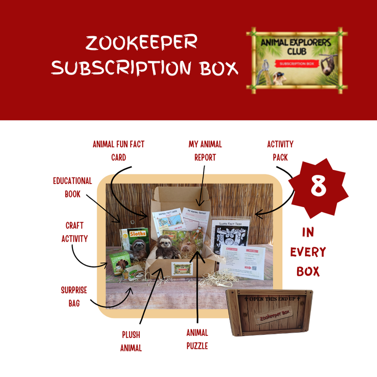 Zookeeper Subscription Box by Animal Explorers Club